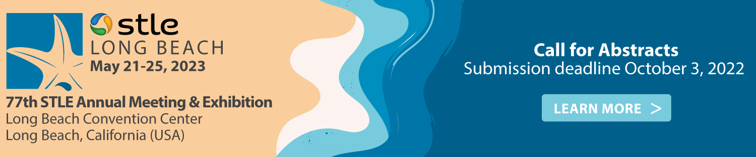 Home – Tribology and Lubrication Engineering Society | STLE