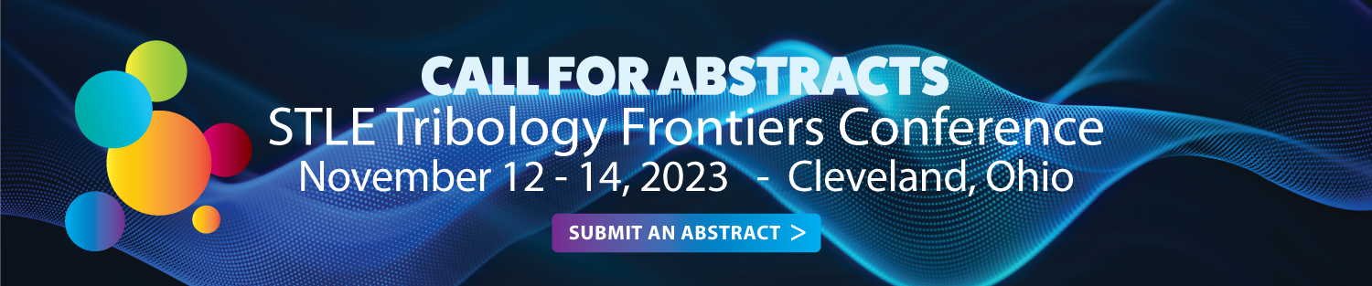 STLE Tribology Frontiers Conference - Call