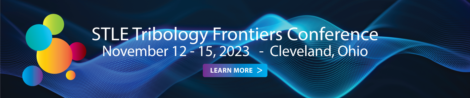 STLE Tribology Frontiers Conference - Call